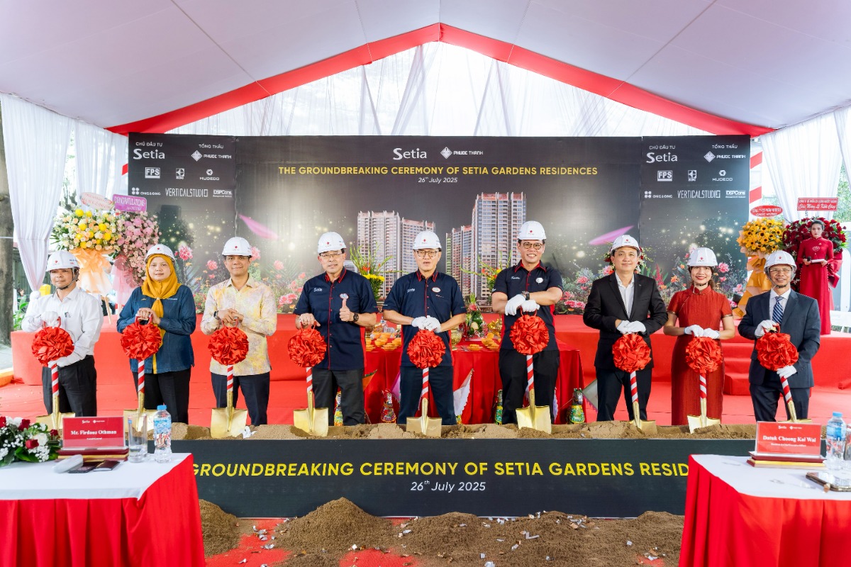 S P Setia breaks ground on US$81m Setia Garden Residences in Ho Chi ...